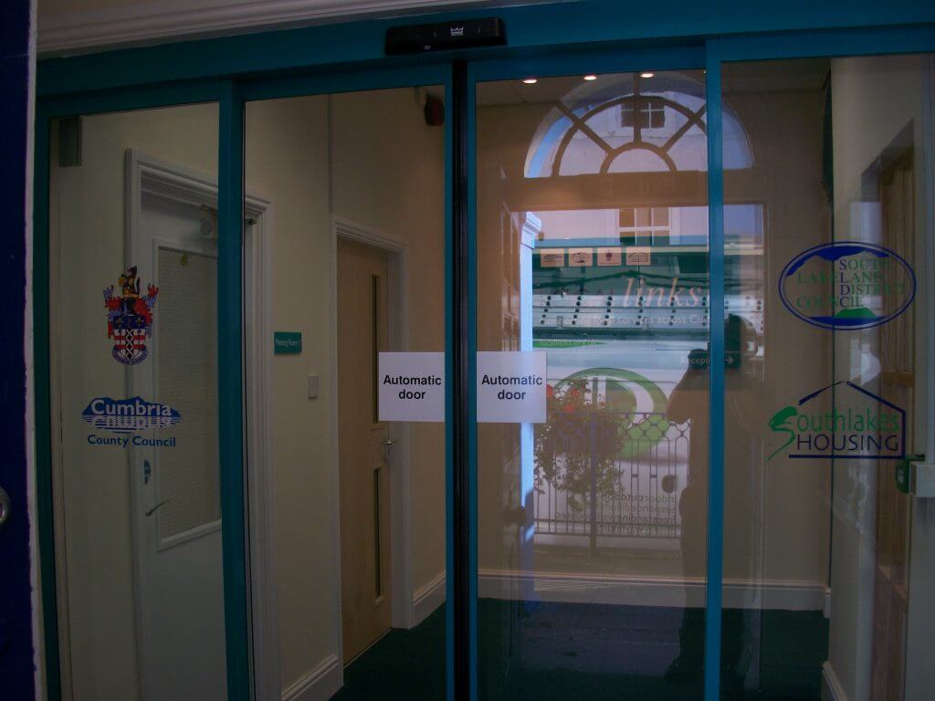 Automatic Door Window Graphics - Taylor & Pickles