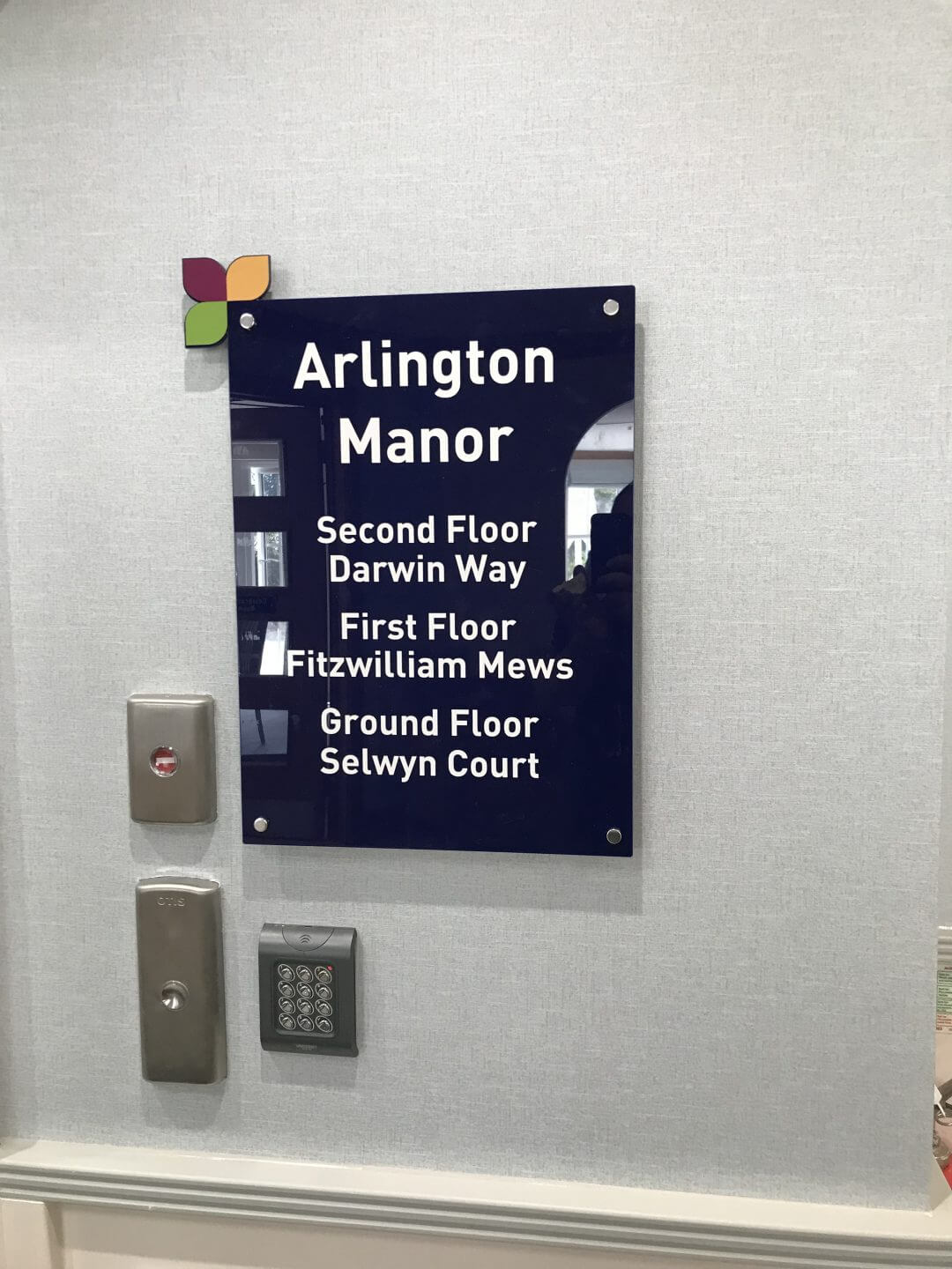 Branded Wayfinding Sign - Taylor & Pickles