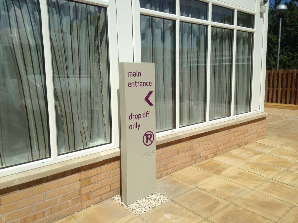 Entrance Totem Signage - Taylor & Pickles