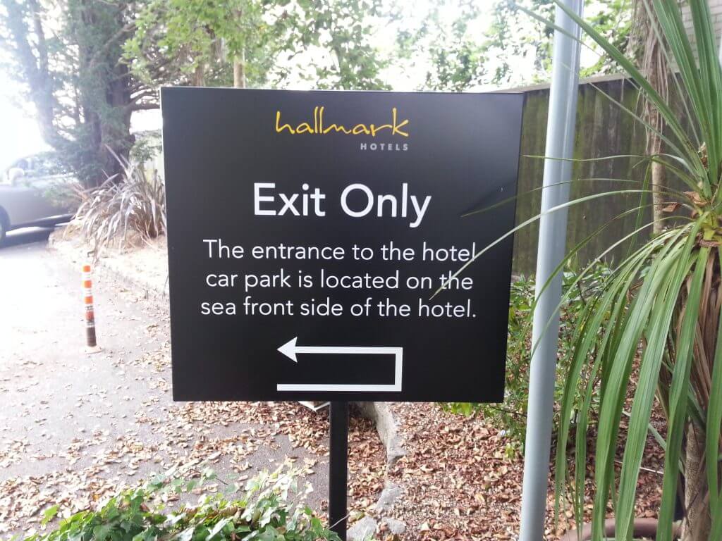 Hallmark Hotel Sign - Taylor & Pickles