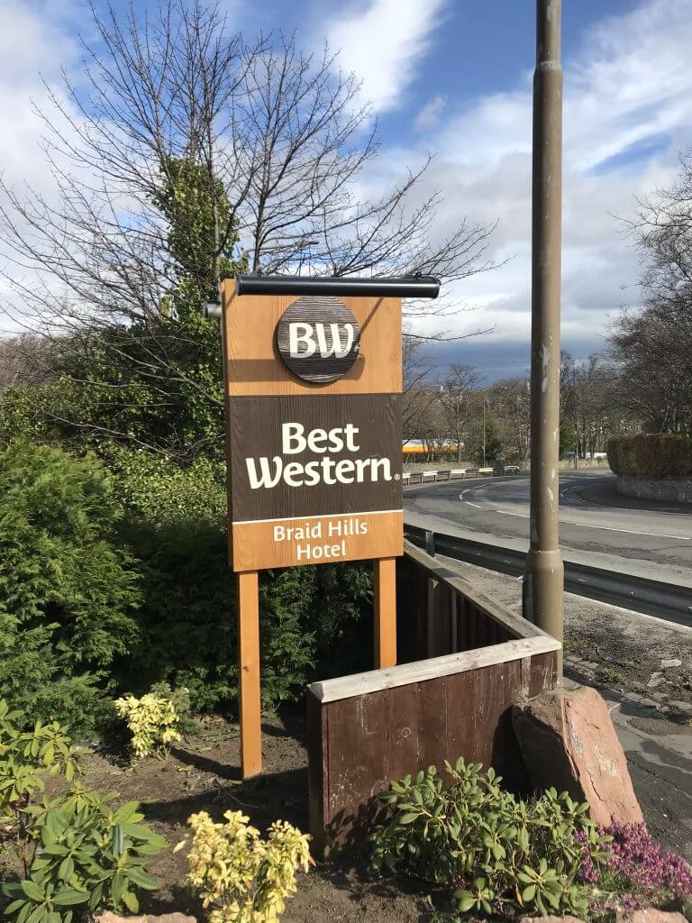 Externally Illuminated Wooden Sign - Taylor & Pickles